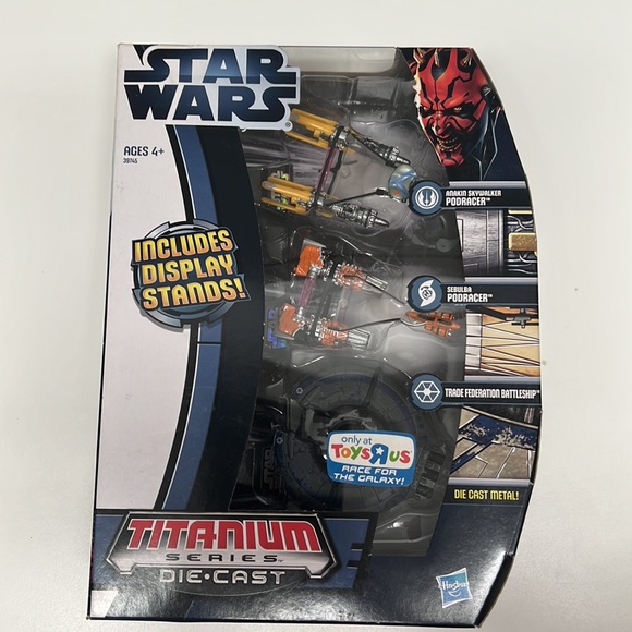 Toys | Star Wars Titanium Series Anakin Skywalker Sebulba Podracers ...